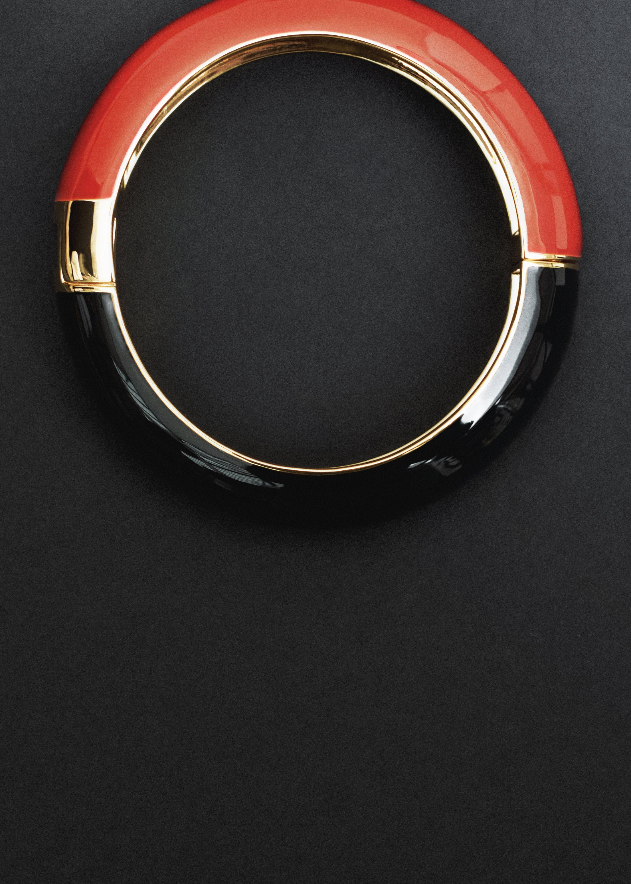 Bevza Two-Color Bracelet - Red/Black – The Frankie Shop