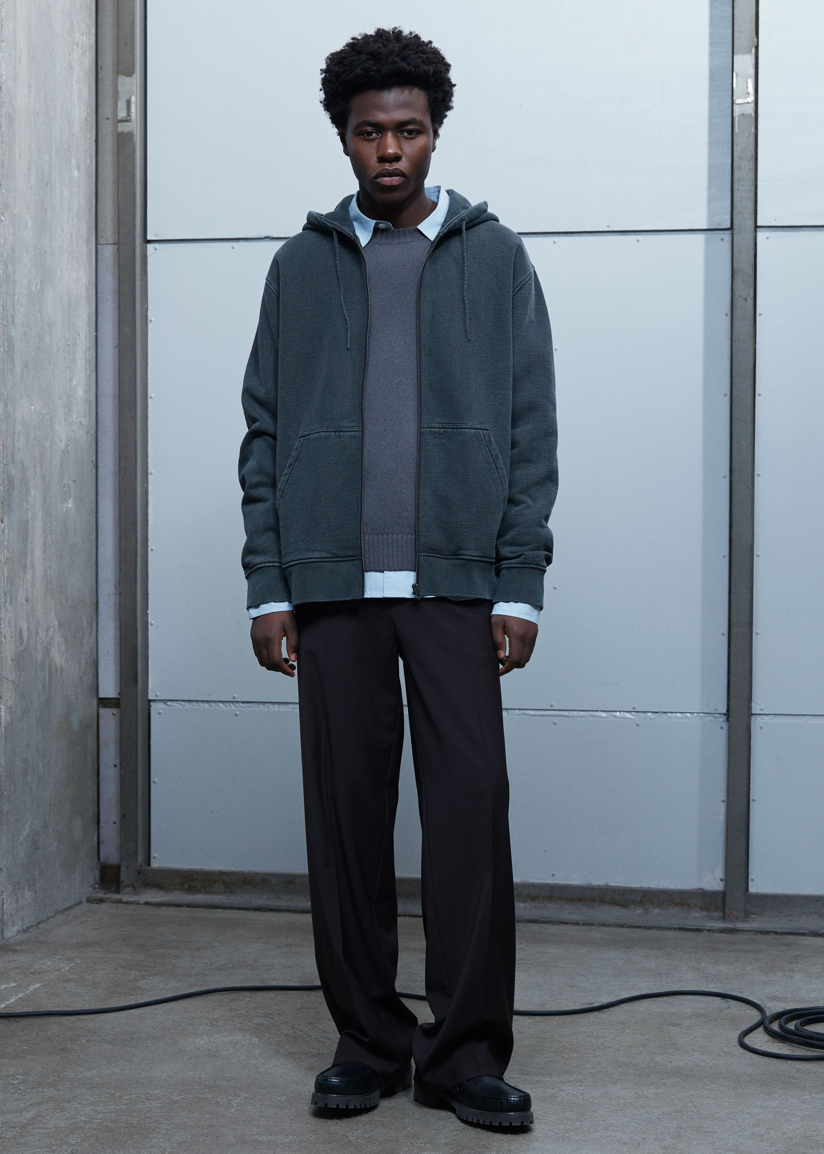 Samsøe Samsøe Sapigment Zip Hoodie - Black – The Frankie Shop