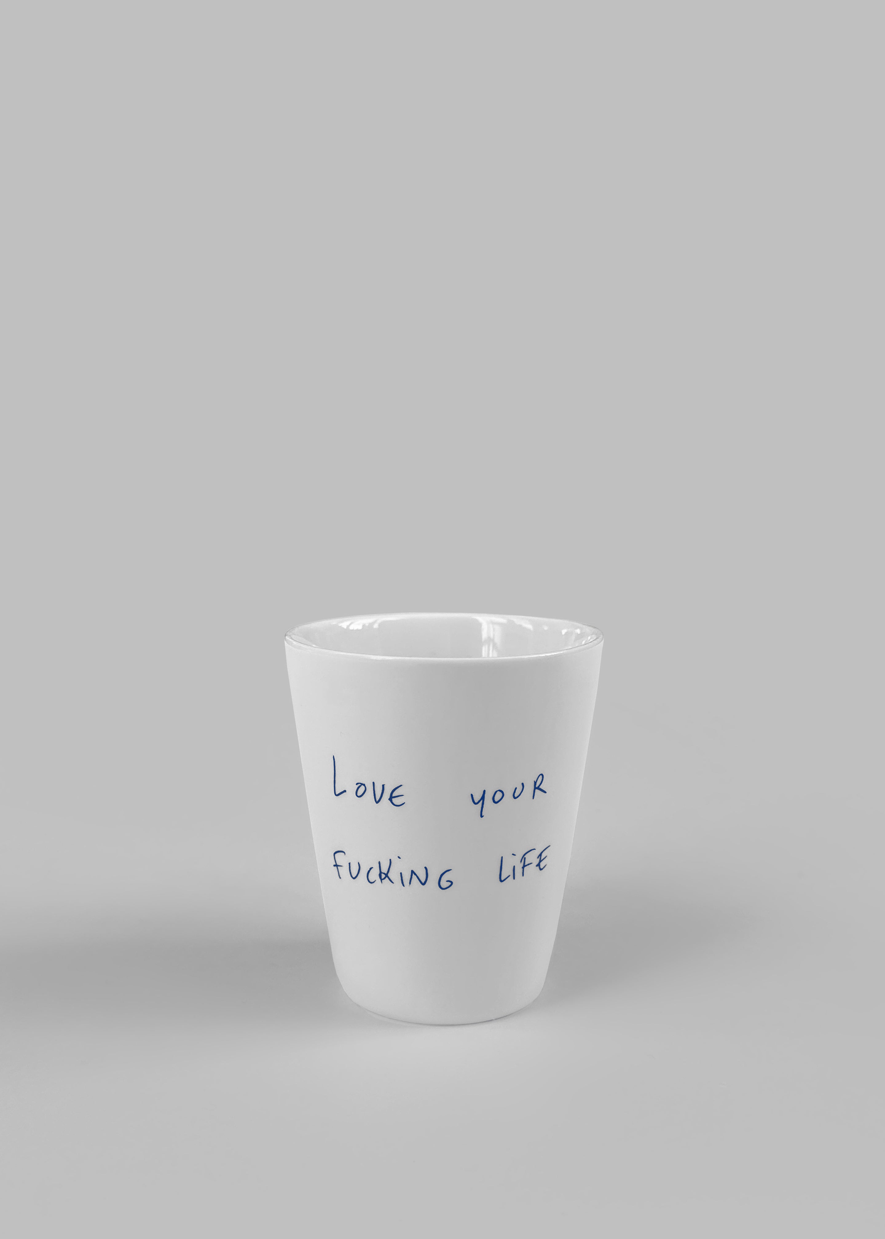 TFS x Thomas Lélu Life Cup - White/Blue – The Frankie Shop