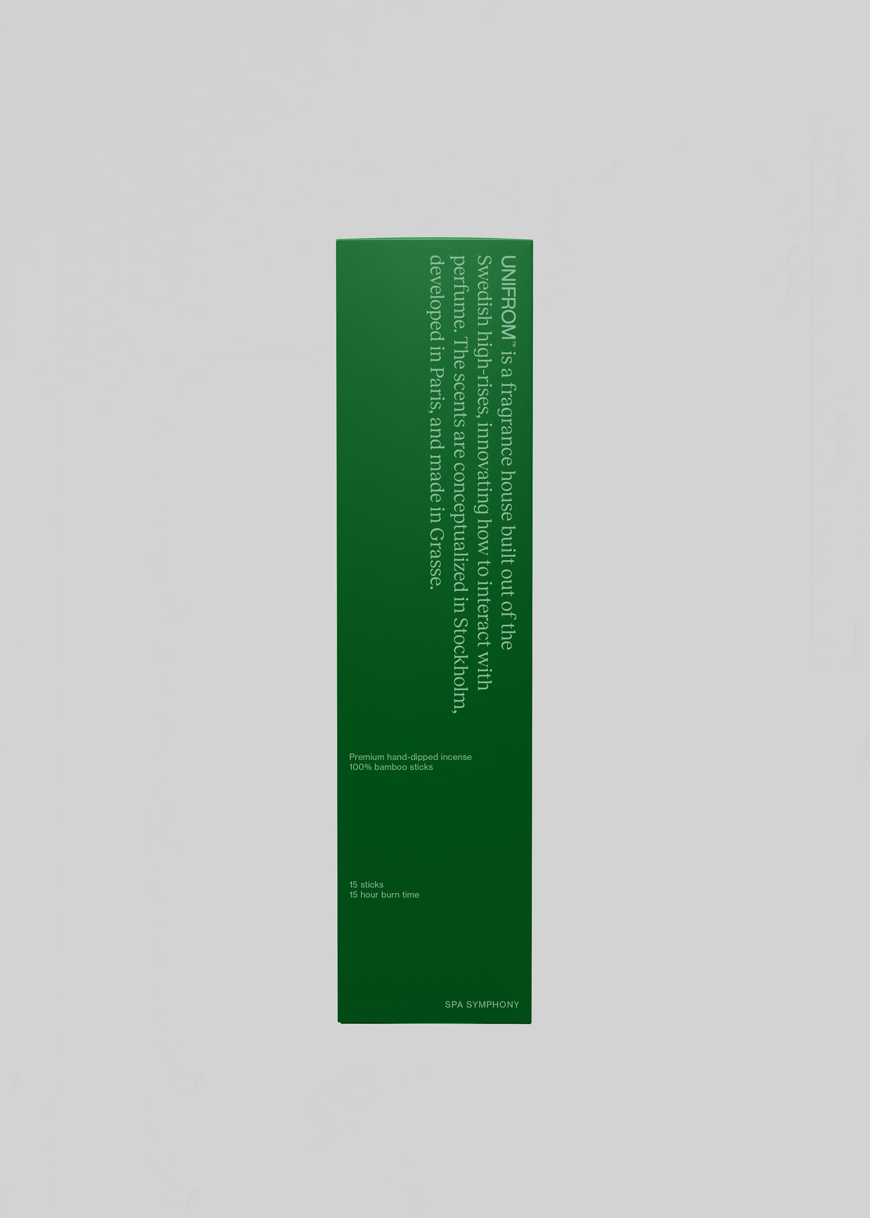 Unifrom Incense - Spa Symphony – The Frankie Shop