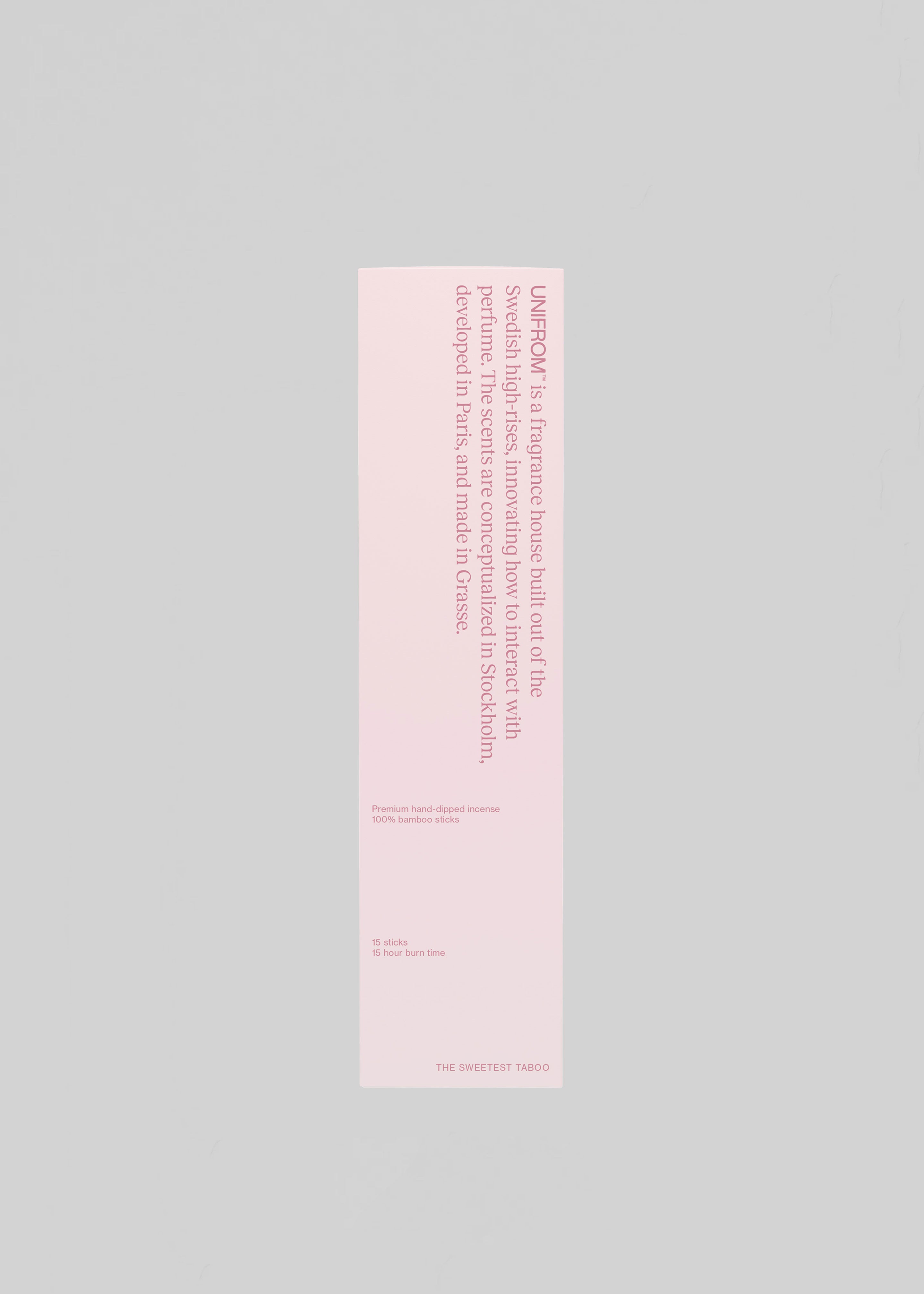 Unifrom Incense - The Sweetest Taboo – The Frankie Shop